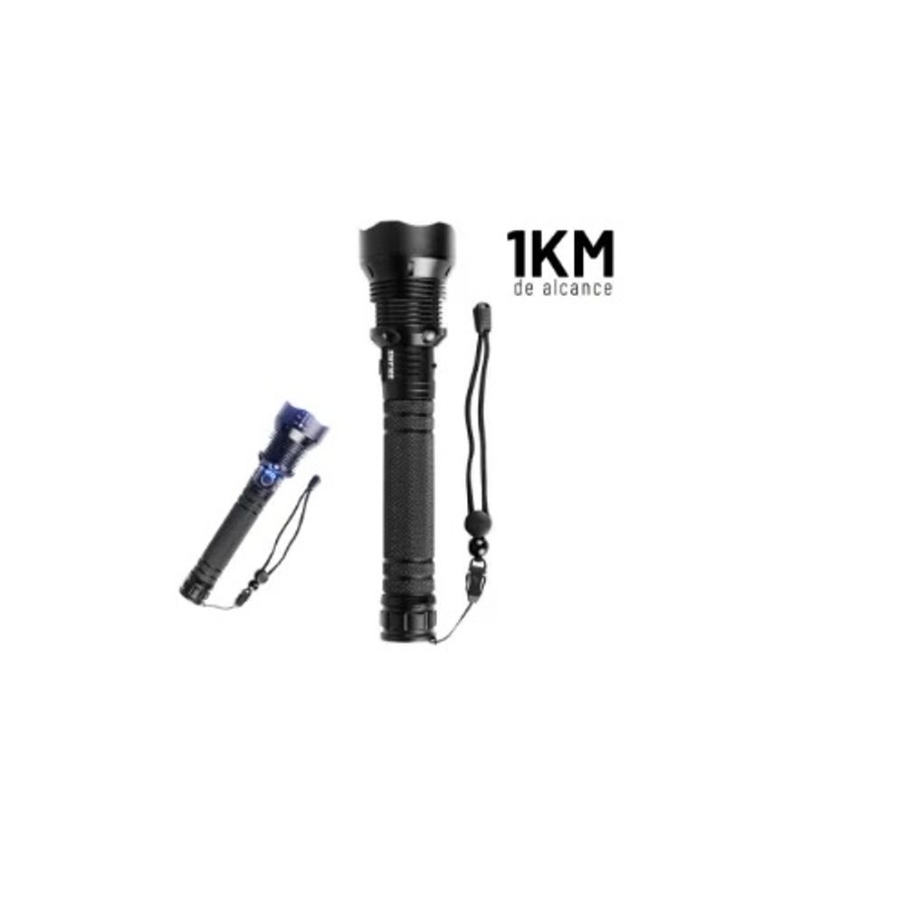 Lanterna Tática Solaris Original Invictus 2000 Lúmens 1 Km Alcance ...